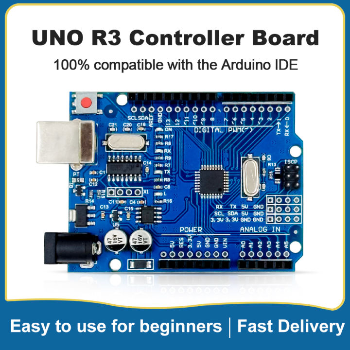 UNO R3 ATMEGA328P/ATMEGA328PB Chip For Arduino UNO R3 Development Board | Daraz.pk