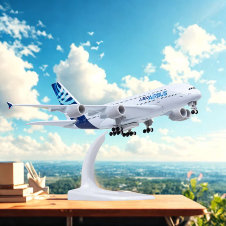Simulation 20CM Alloy Metal Prototype Airbus A380 380 Airlines Aircraft ...