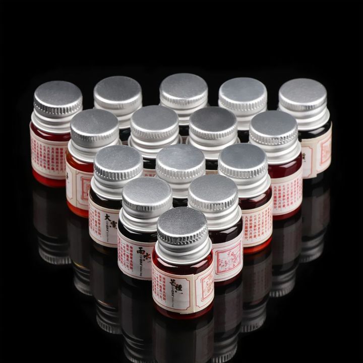 5ML 24 colors calligraphy writing paint fountain pen glitter powder ink ...