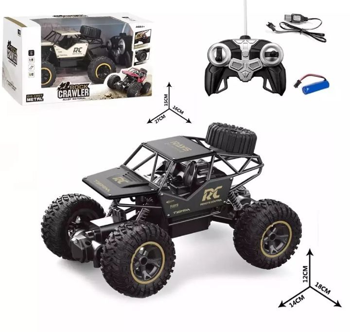 RC Car Remote Control Crawler 4×4 Off Road Monster Car For Kids With ...