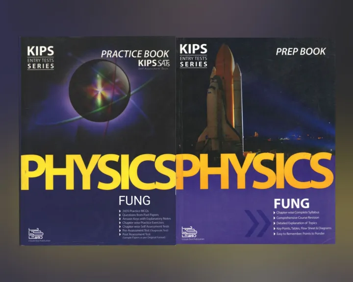 Set of 2 books: Kips Physics FUNG Practice book - Kips Physics Prep ...