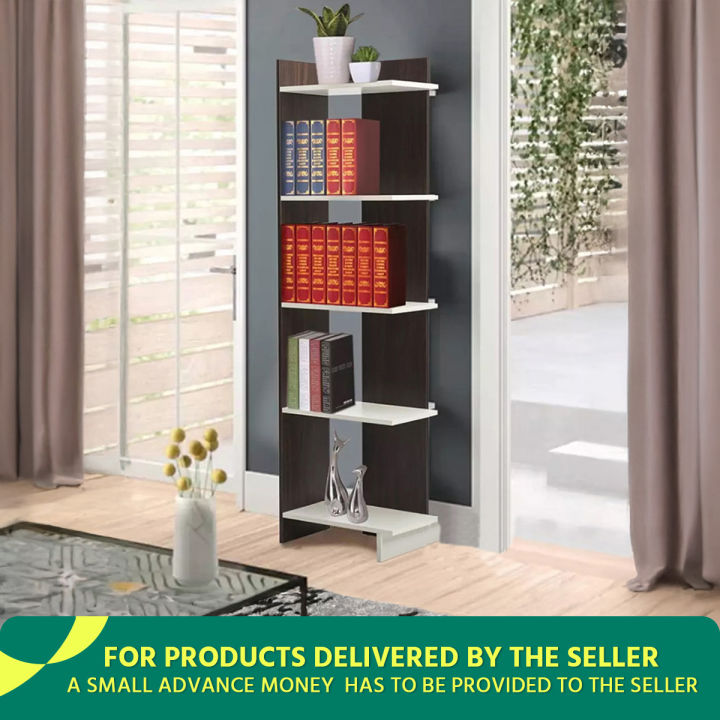 Modern 5 Tier Book Shelf showpiece shelf- Home & Office Multipurpose ...