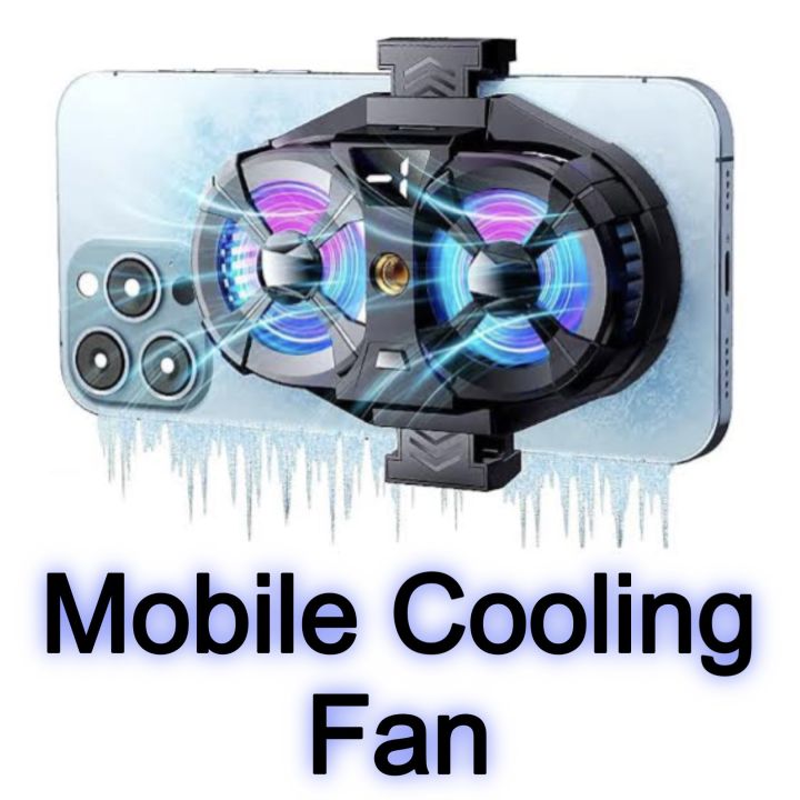 Mobile Game Cooling Pad - Mobile ice Cooling Fan | Daraz.pk