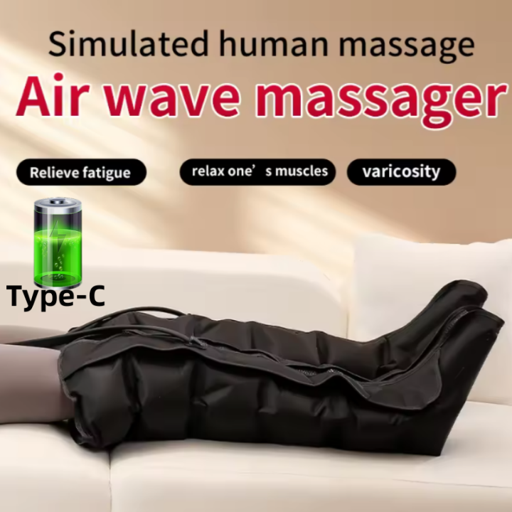 High Quality air wave Pressure electric Massager Leg arm relaxer ...