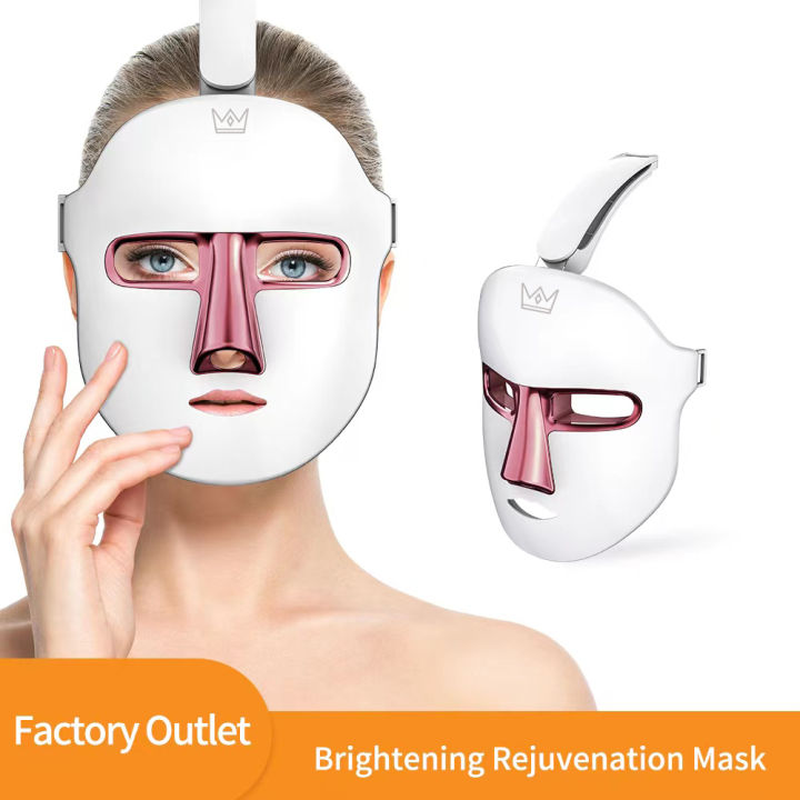 7 colors pdt led mask light therapy led skin care skin tightening for ...
