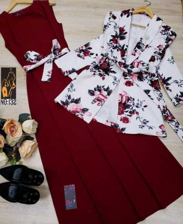 Readymade Two-Piece Women's Fashion Blesser Gown - Elegant and Stylish ...