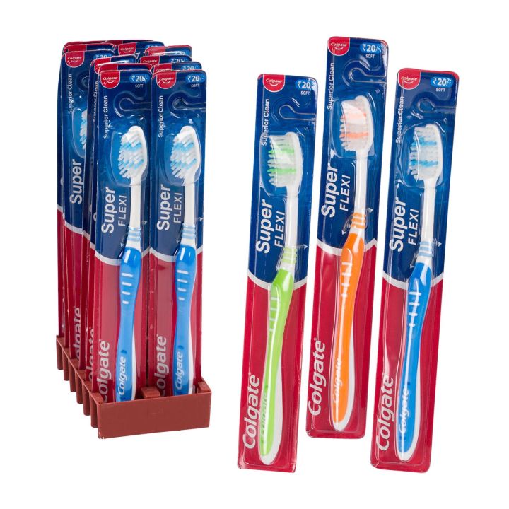 Toothbrush. Colgate Super Flexi toothbrush. 1 pcs | Daraz.lk