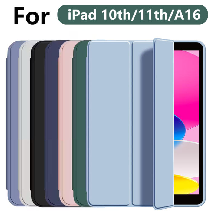 case for iPad 10th 11th generation A16 11 2025, three fold stand ...