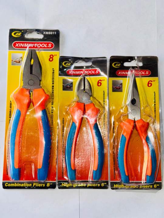 Combination pliers “8 plas super company “6 cutter noze plas “6 | Daraz.pk