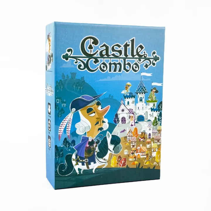 Castle Combo Board Game 2-5 Players English Version Strategy Game For ...