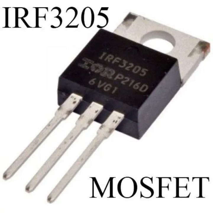 50Pcs-IRF3205PBF IRF3205 IRF 55V 110A 200W TO-220 N-Channel Power ...