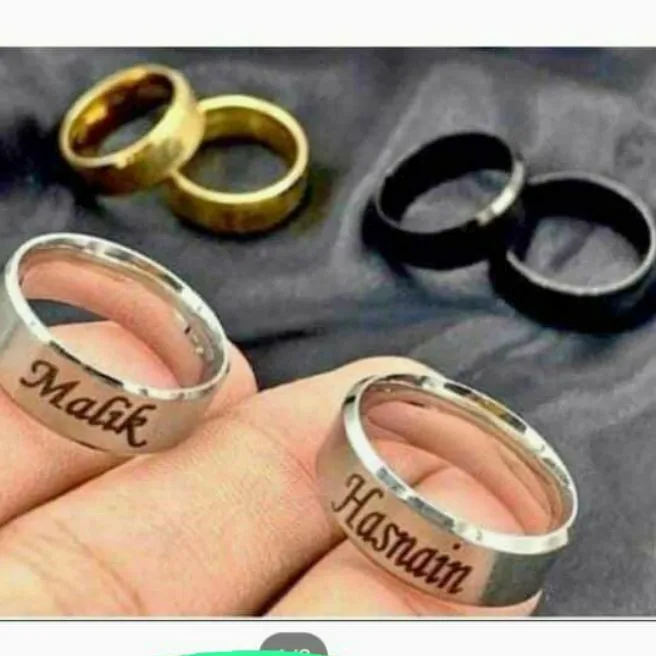 Customize Name Challa Rings unisex | Daraz.pk