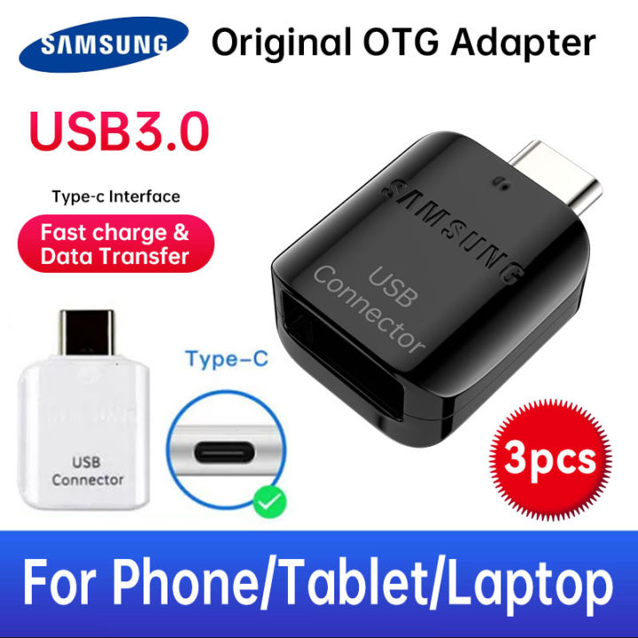 Original Samsung Type C To USB OTG Adapter Usb-A Data Transfer ...