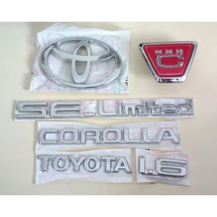 Toyota Corolla Indus SE Limited Japanese Model Monogram set of 6 Piece ...