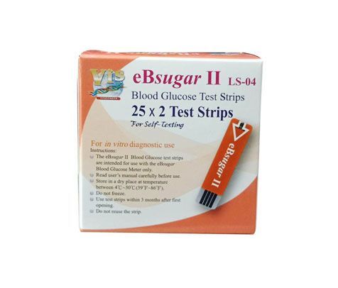 EB Sugar Diabetes Test Strip | Daraz.com.bd
