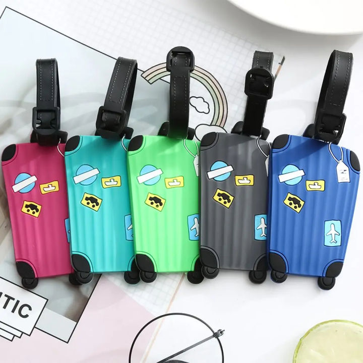 5Pc Business Trip Kawaii Identifiers Tag Label Backpack Handbag ...