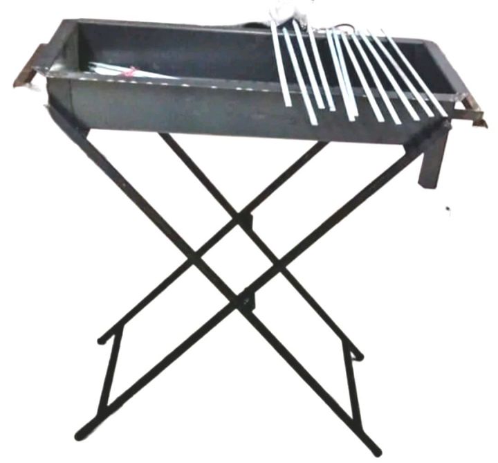 bbq angithi with sikhs | Daraz.pk