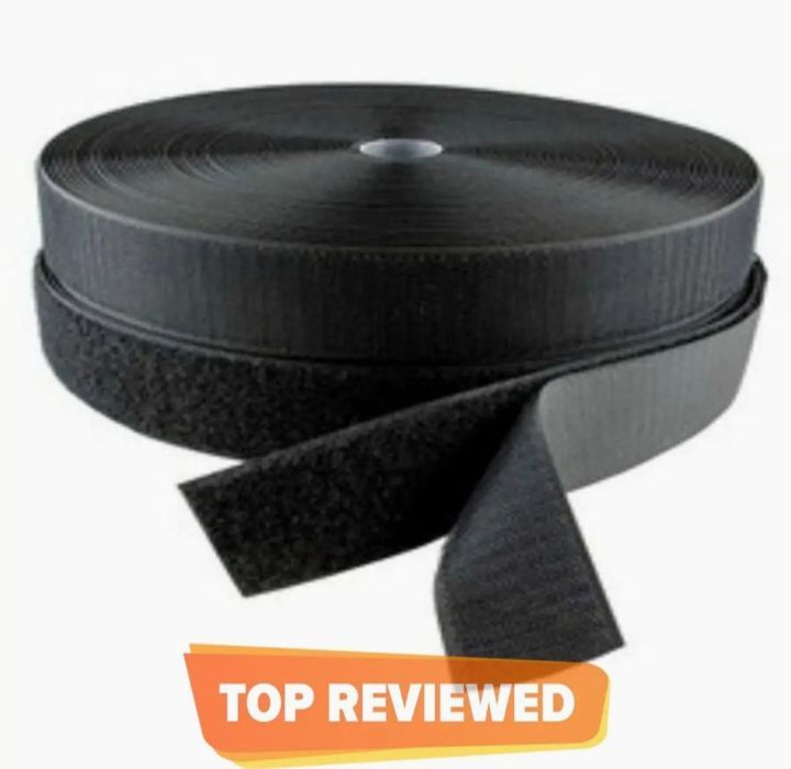 3 yads(gaz)Black color Velcro tape | Daraz.pk