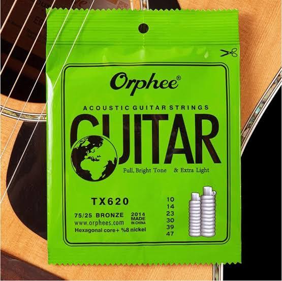 ORPHEE Acoustic Guitar Strings Set TX-620 | Daraz.com.bd