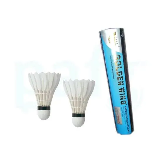Golden Wing GW-333 Badminton Shuttlecock Superior Grade Racket Feathers ...