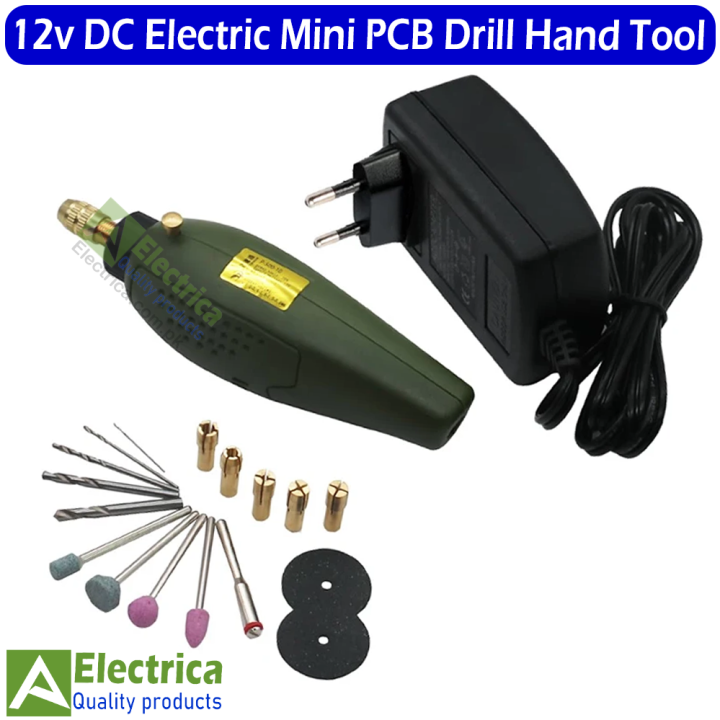 Mini PCB Electric Drill Drill Machine Set Mini Rotary Drill Grinder ...