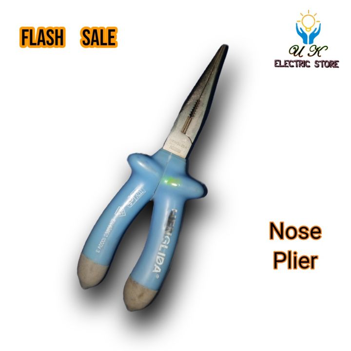 Henglida Nose plas - Nose plier - 6 inch 160mm - Best rubber Gripper ...