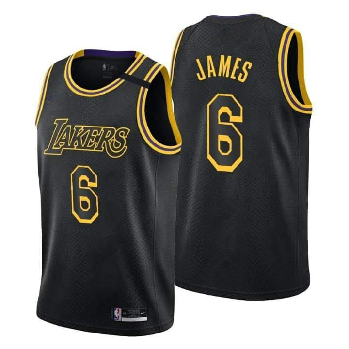 Lakers James Black Mamba Basketball Jersey Men | Daraz.com.np