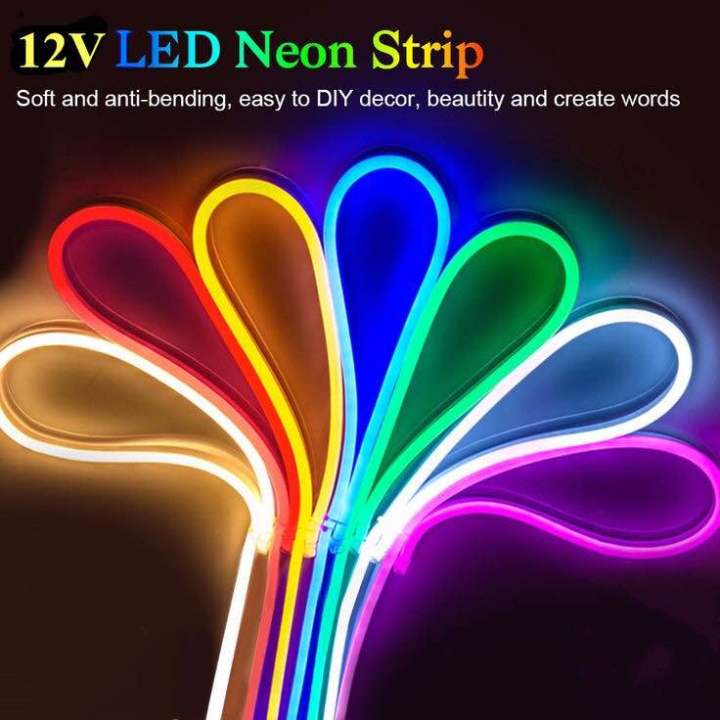 Neon LED Light Strip 1 Meter. 12V | Daraz.lk