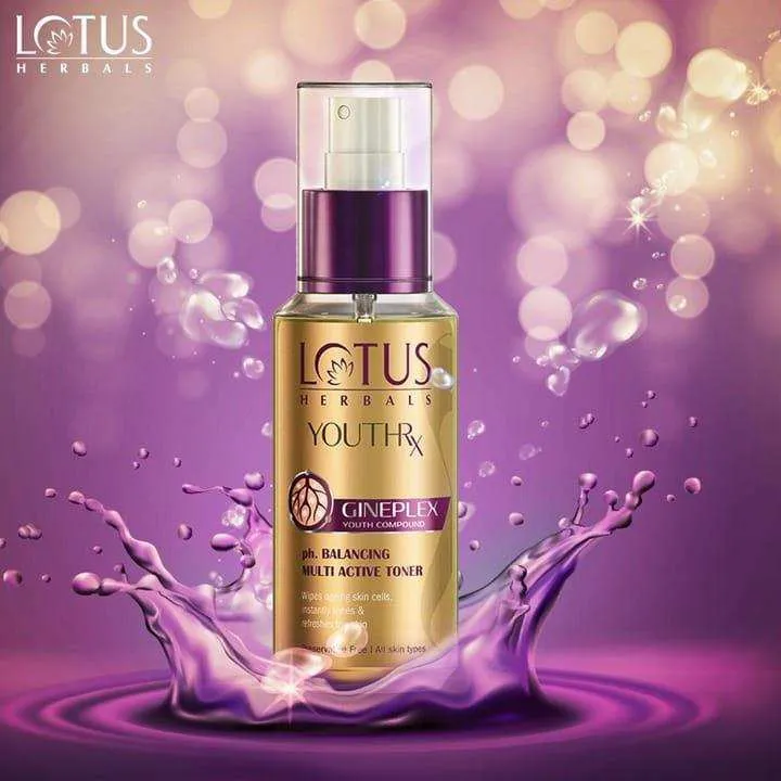 Lotus Herbals Youth RX PH Balancing Multi Active Toner - 100 ml | Daraz ...