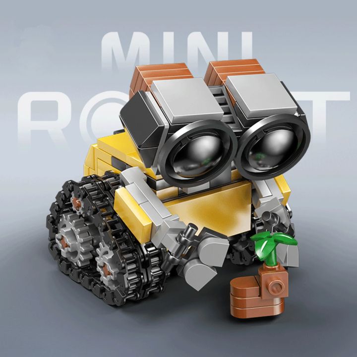 MOC Galaxy Space Cute Robot Droid Science Fiction Cartoon Figure ...