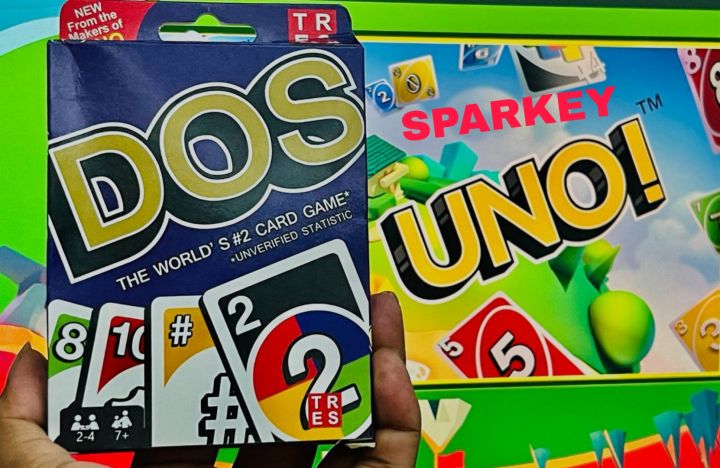 uno Dos card games,"the word's #2 card game" New in package, Age 7 ...