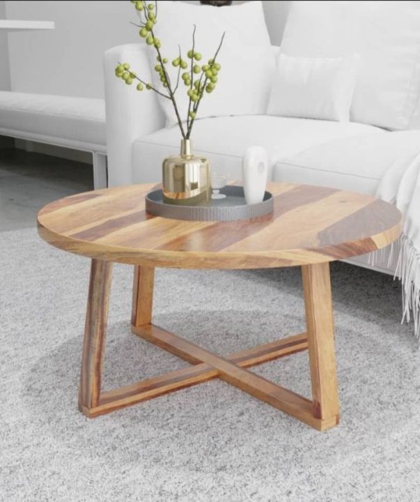 wodden table 3 feet round | Daraz.com.bd