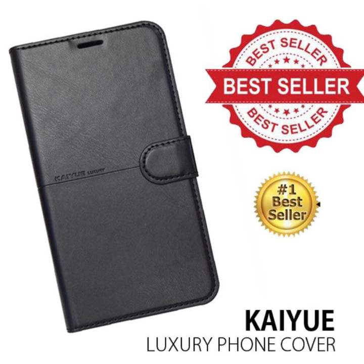 Redmi 9 Premium Quality Luxury Kaiyue Book Pouch | Daraz.lk