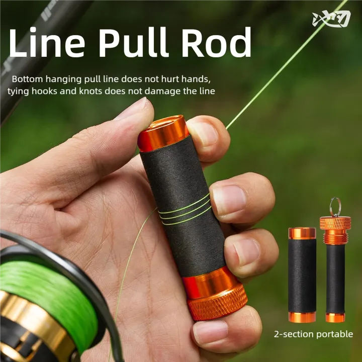 Line Pull Rod Aluminum Alloy，Rubber Anti-Slip，Snag Line Pulling/Hook ...