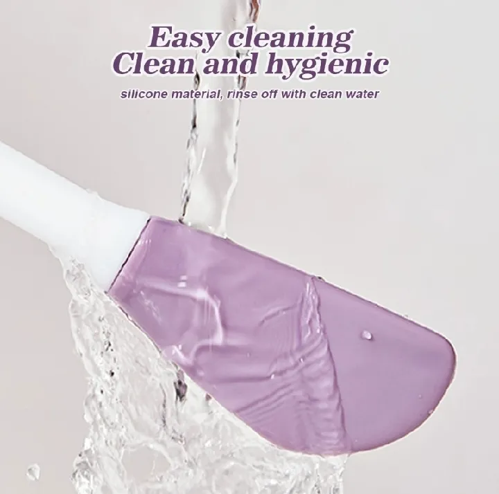 Silicone Face Mask Applicator, 2 in 1 Double-Sided Facial Scrubber ...