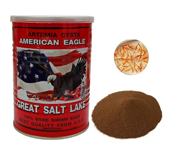 Eagle 100g Brine Shrimp Eggs Artemia Cysta 100% from the great salt ...