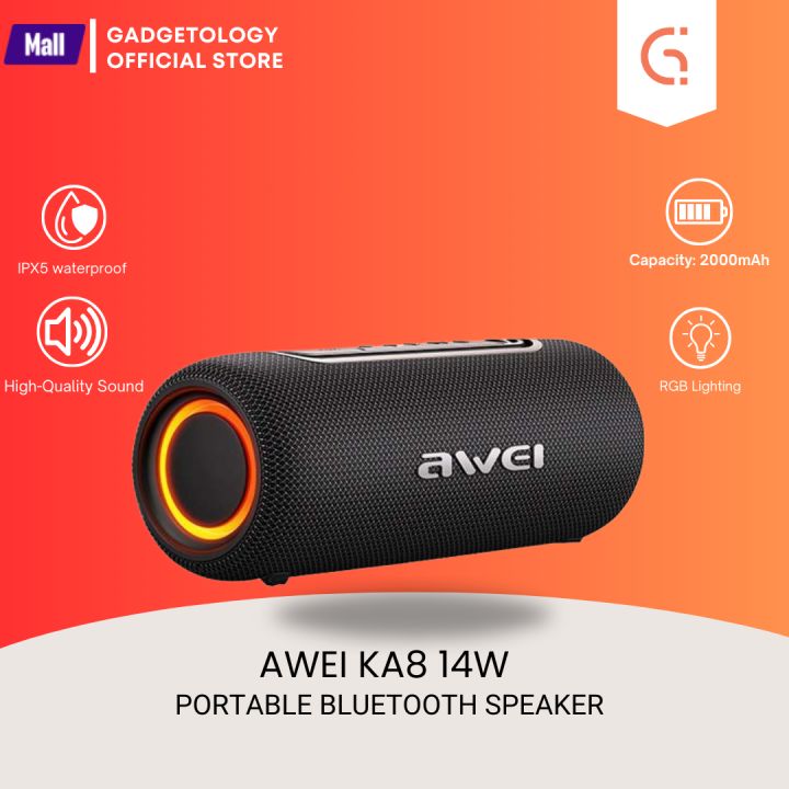 Awei KA8 14W Outdoor Portable Bluetooth Speaker | Daraz.com.bd