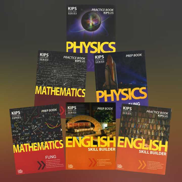 Set of 6 books:Kips Math FUNG Practice book - Kips Math Prep book FUNG ...