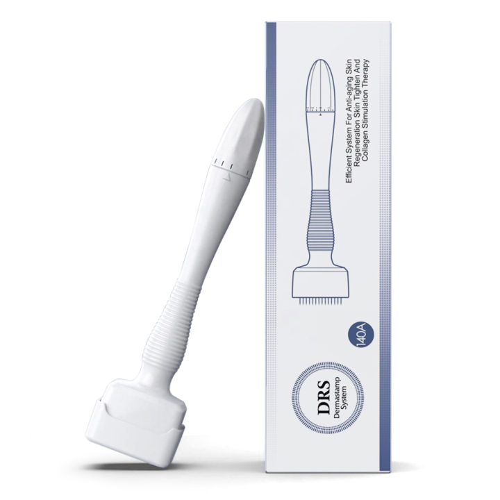 Derma Stamp Roller DRS140 Adjustable Needle Microneedle Derma Rolling System Demaroller ...