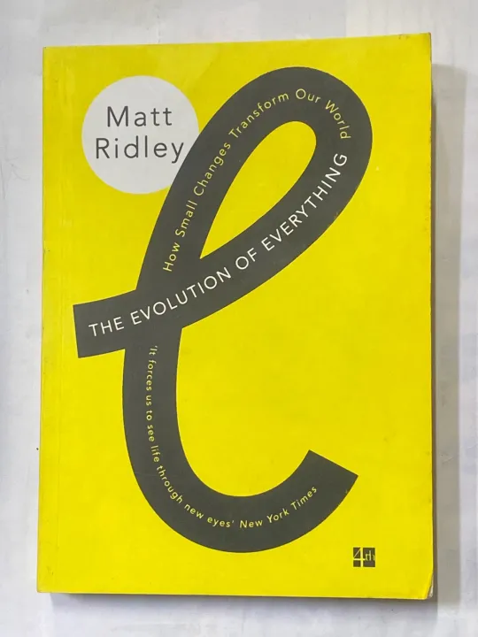 THE EVOLUTION OF EVERYTHING BY MATT RIDLEY | Daraz.pk