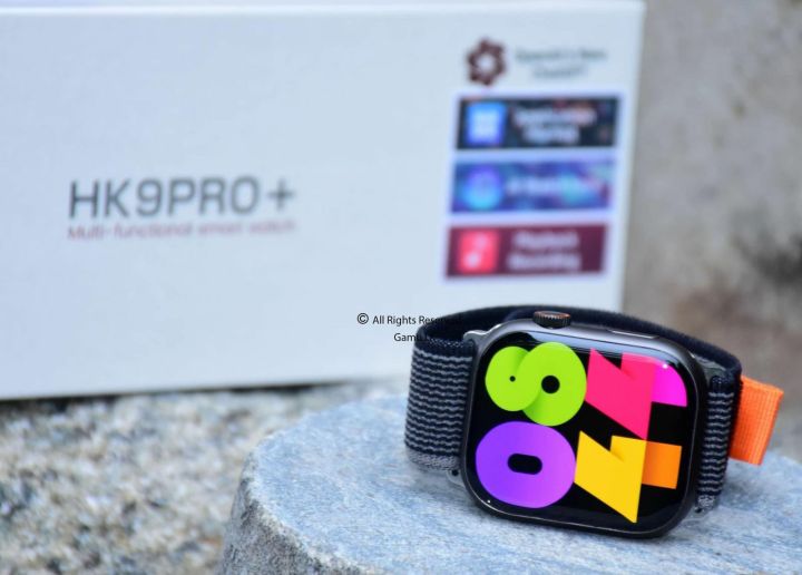 HK9 Pro Plus Gen 3 AMOLED NFC Dynamic Island Sound Recording ChatGPT ...