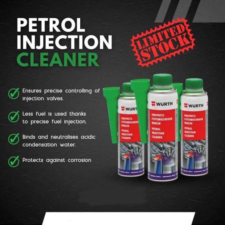 WURTH Petrol Injection Cleaner fuel line cleaner | Daraz.lk