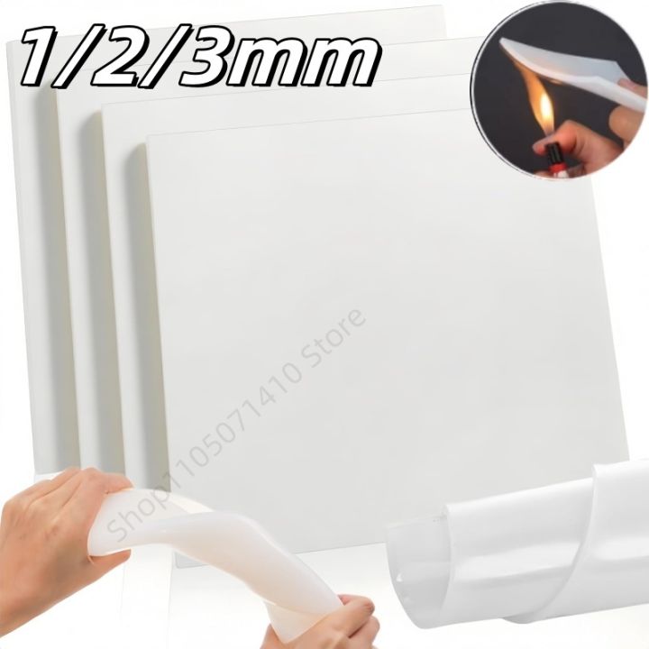 Translucent Silicone Rubber Sheet White Silicone Gasket 1/2/3mm No ...