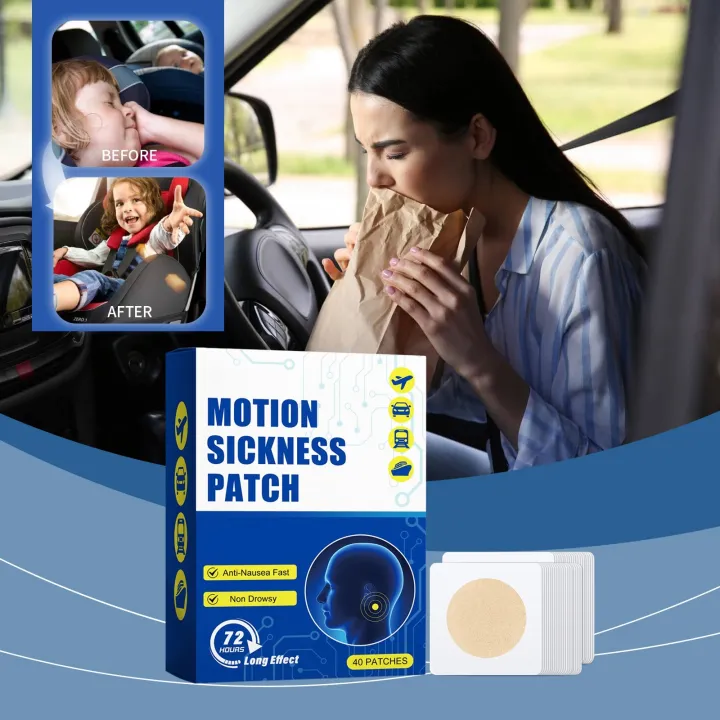 40pcs Of Motion Sickness Dizziness Patches And Seasickness Patches No ...