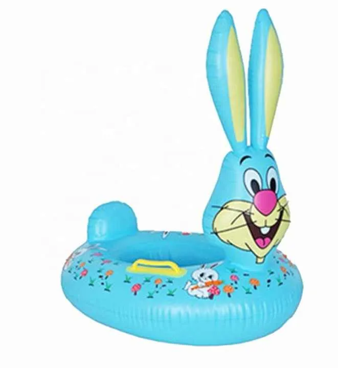 Inflatable Bunny Swimming Ring Float for Kids (Multicolor) - | Daraz.lk