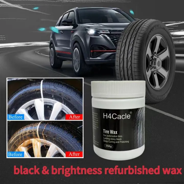 Car Tire Gloss Maintenance Agent Car Wax Tire Coating Paste Polish ...