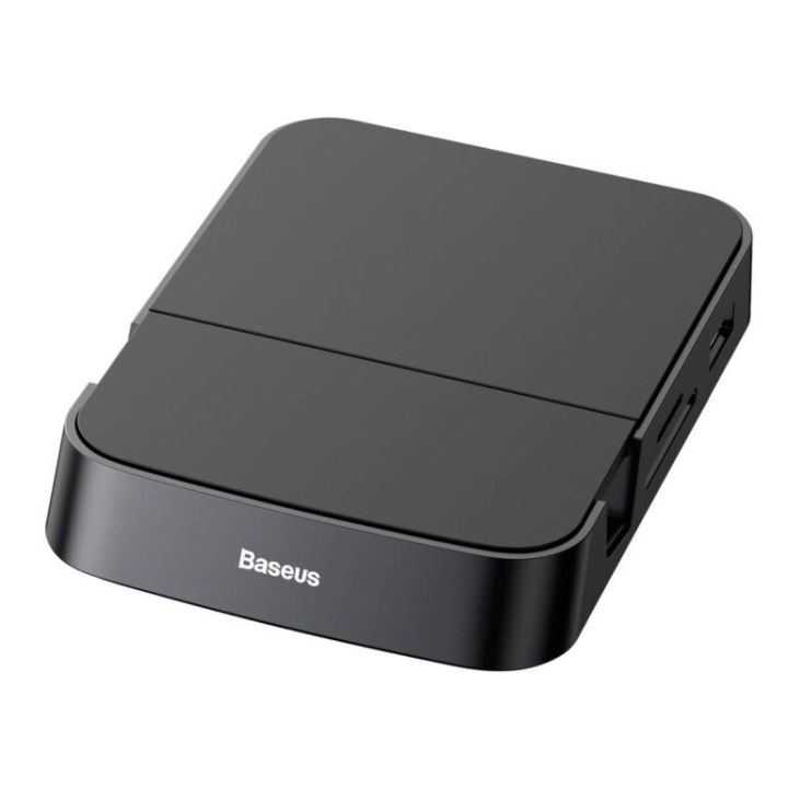Baseus Mate Dock: Type-C HUB Station (Black) | Daraz.pk