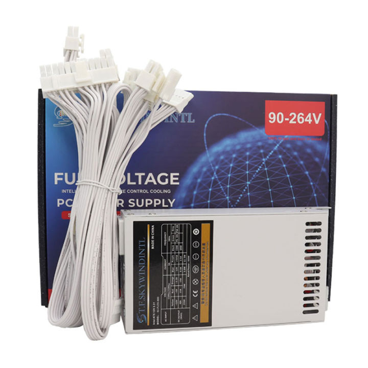 T.F.SKYWINDINL 600W Full Modular 1U Flex ATX PSU PC Power Supply 110 ...
