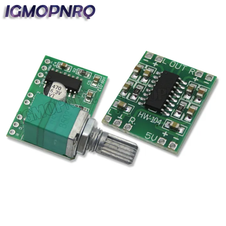 Mini PAM8403 Amplifier DC 5V 2 Channel USB Digital Audio Board Module 2 ...