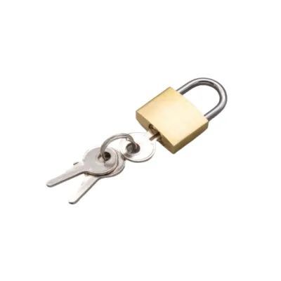 Pack of 1 piece Golden small lock 25mm for traveling bags with keys ...
